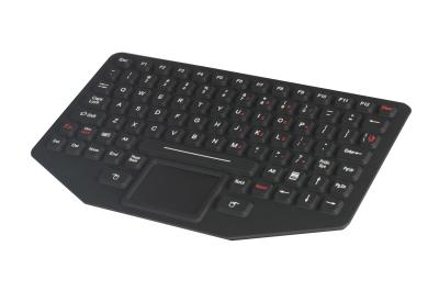 China Rubber Red Backlight 30mA Silicone Usb Keyboard USB PS2 for sale