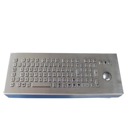 China Desktop MTB/OTB Trackball IP68 Ruggedized Keyboard for sale