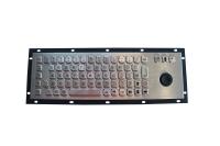 China IP67 Stainless Steel PS2 5VDC Metallic Waterproof Keypad for sale