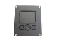 China Military Touchpad With Hula Pointer EMC Ruggedized Black Panel Mount for sale