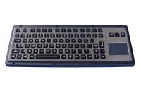 China Vandal Proof 85 Keys Marine Backlit Keyboard With Integrated Touchpad for sale