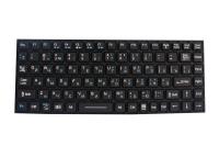 China IP67 PS2 Industrial Silicone Rubber Keyboard Dynamic Rugged Panel Mount for sale