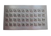 China Dynamic Vandal Proof 40 Keys Metal Keypad IP67 Stainless Steel for sale