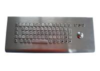 China SUS304 IP68 Wall Mounted Metal Keyboard With Mechanicall Trackball for sale