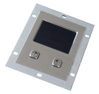 China Stainless Steel Panel Mounted Industrial Touchpad Mouse with 2 Raised Buttons for sale