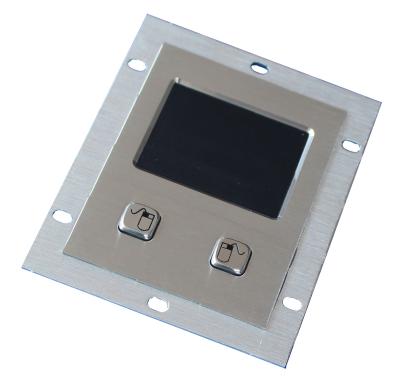 China Stainless Steel Panel Mounted Industrial Touchpad Mouse with 2 Raised Buttons for sale