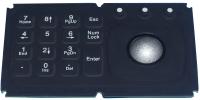 China Mini 15 key panel mount keyboard with trackball for medical , diagnostic equipment for sale