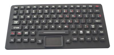 China 89 Keys IP65 Dynamic Sealed Backlight Illuminated Keyboard With Touchpad for sale