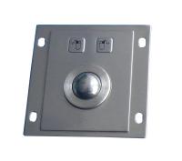 China Mini rear panel mount 25mm Trackball Pointing Device with short stroke buttons for sale