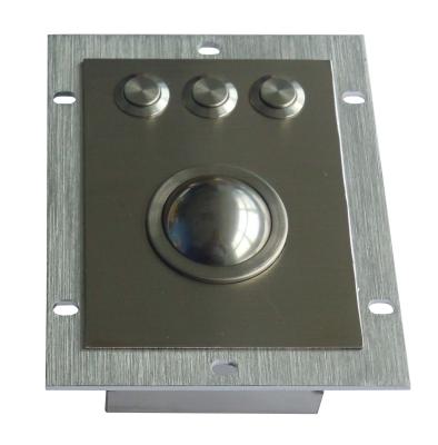 China IP65 scratch proof USB Metal Trackball Pointing Device / laser trackball  for industrial computer for sale