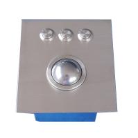 China IP65 dynamic vandal proof top panel mount military 38mm Trackball Pointing Device for sale
