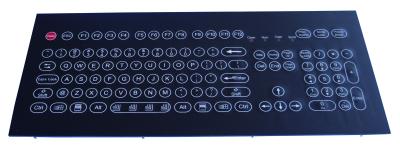 China Oil-proof top panel mounting  Industrial Membrane keyboard with keypad for sale