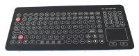 China 120 Keys Membrane Keyboard With Touchpad and Functions and FN Keys for sale