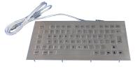 China Professional Kiosk stainless steel ruggedized keyboard with FN keys , RoHS for sale