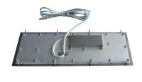 China PS2 , USB Panel Mount metal Keyboard / Kiosk Keyboard with 79 keys , numeric keys for sale