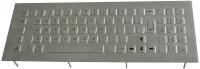 China PS2 , USB Panel Mount metal Keyboard / Kiosk Keyboard with 79 keys , numeric keys for sale
