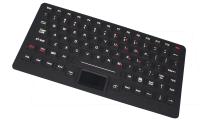 China 89 Keys IP65 Dynamic Sealed Backlight Illuminated Keyboard With Touchpad for sale