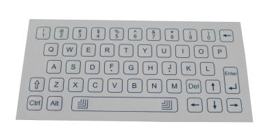 China 47 Key Flat Custom Washable Industrial  Keypads With Metal Dome Pcb for sale