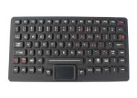 China Silicone Waterproof Touchpad Keyboard 89 Keys IP67 Dynamic Sealed for sale