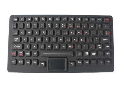 China Silicone Waterproof Touchpad Keyboard 89 Keys IP67 Dynamic Sealed for sale