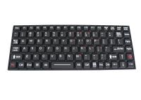 China Dynamic Sealed Ruggedized Backlit Keyboard Panel Mounted Keyboard With Matrix FPC Cable for sale
