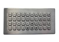 China Waterproof IP68 40 Keys Stainless Steel Keypad Movable Desktop Version for sale