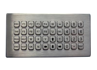 China Waterproof IP68 40 Keys Stainless Steel Keypad Movable Desktop Version for sale