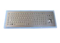 China IK09 Panel Mounted Keyboard IP67 SUS304 With Optical Trackball for sale