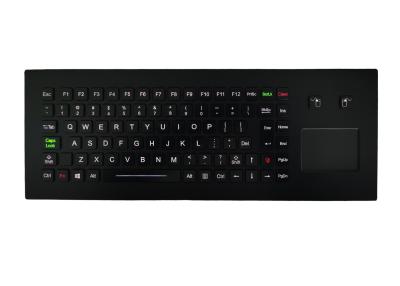 China Military Grade Marine Navy Keyboard Stainless Steel Black Titanium Front Plate for sale