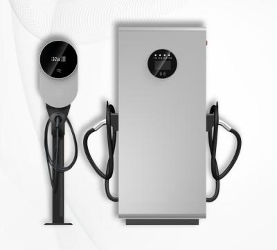 China OEM 22kW 400V Three Phase AC EV Charger Type 2 Socket OCPP 1.6J Smart Charging for sale