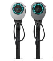 China 11kW 400V Floor Standing AC EV Charger Waterproof Design Remote Management for sale