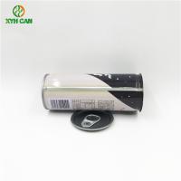 China Beverage Tin Can Recyclable Fruit Beverage Tall Tin Containers 53mm Diameter 250ml Capacity FDA Certificated for sale