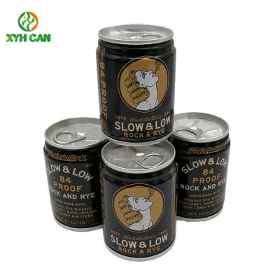 China Recoverable 100ML Glossy Painting Alcohol Tin Can 0.21mm Thickness for sale