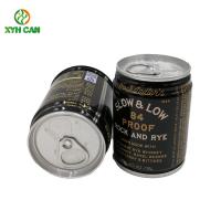China Recoverable 100ML Glossy Painting Alcohol Tin Can 0.21mm Thickness for sale
