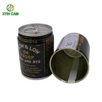 China Recoverable 100ML Glossy Painting Alcohol Tin Can 0.21mm Thickness for sale