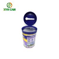 China Tin Gift Boxes for 800g Cookie Food Powder Empty Tinplate Tin Gift Box/Large Tins With Lids OEM Service for sale
