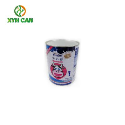 China Metal Tin Can Luxray 900g Safety Packaging Easy Tear Top Lids Customized Shape for sale