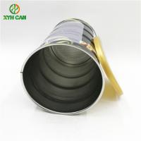 China Milk Powder Tin Can 300g-500g Milk Powder Food Grade Tin Can Plastic Lids Custom Printed for sale