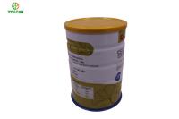 China Food Grade Empty Milk Powder Tin Can Tin Plate Containers Packaging 0.21mm  Thickness for sale
