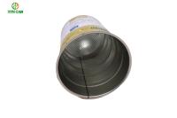 China Food Grade Empty Milk Powder Tin Can Tin Plate Containers Packaging 0.21mm  Thickness for sale