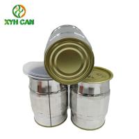 China Metal Tin Can Coconut Oil Packaging 73×107mm Dimension Container for sale