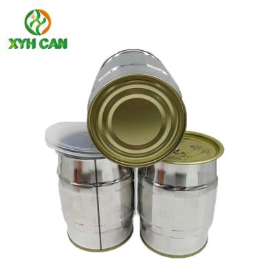 China Metal Tin Can Coconut Oil Packaging 73×107mm Dimension Container for sale