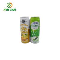 China Beverage Tin Can Beer Round Tin Can Water Bottle Small Tin Containers Beverage Packaging for sale