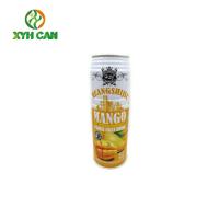 China Beverage Tin Can Beer Round Tin Can Water Bottle Small Tin Containers Beverage Packaging for sale