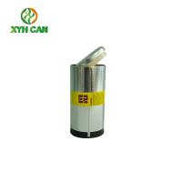 China Coffee Tin Can Frosted Iron Color Mini Dimension Metal Airproof Lids for Coffee Powder for sale