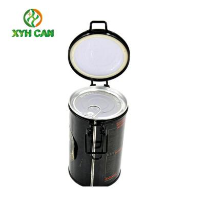 China Coffee Tin Can CMYK Printing for Coffee Powder Instant Milk Powder for sale