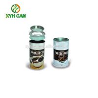 China Coffee Tin Can CMYK Printing for Coffee Powder Instant Milk Powder for sale