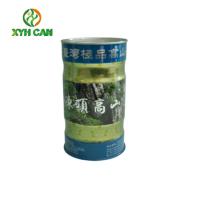 China Tea Tin Can Food Grade Standard Round Tinplate Packaging For Jasmine Tea Black Tea for sale