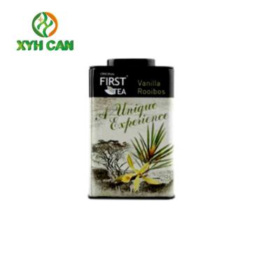 China Tea Tin Can for Empty Bag Holder Cans Customized Size with SGS Certificate for sale
