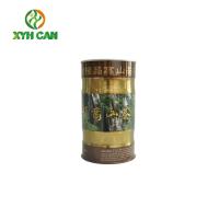 China Tea Tin Can Designable European Style Round Tin Cans Boxes For Tea Packaging for sale